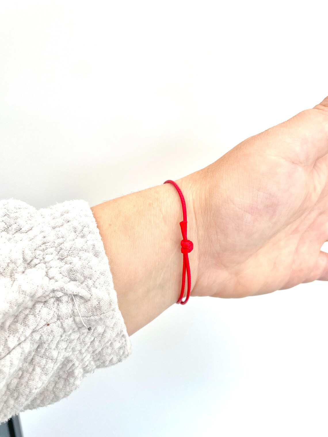 2 X Red String Bracelet, Red Protection Bracelet, Simple Cord Wish ...