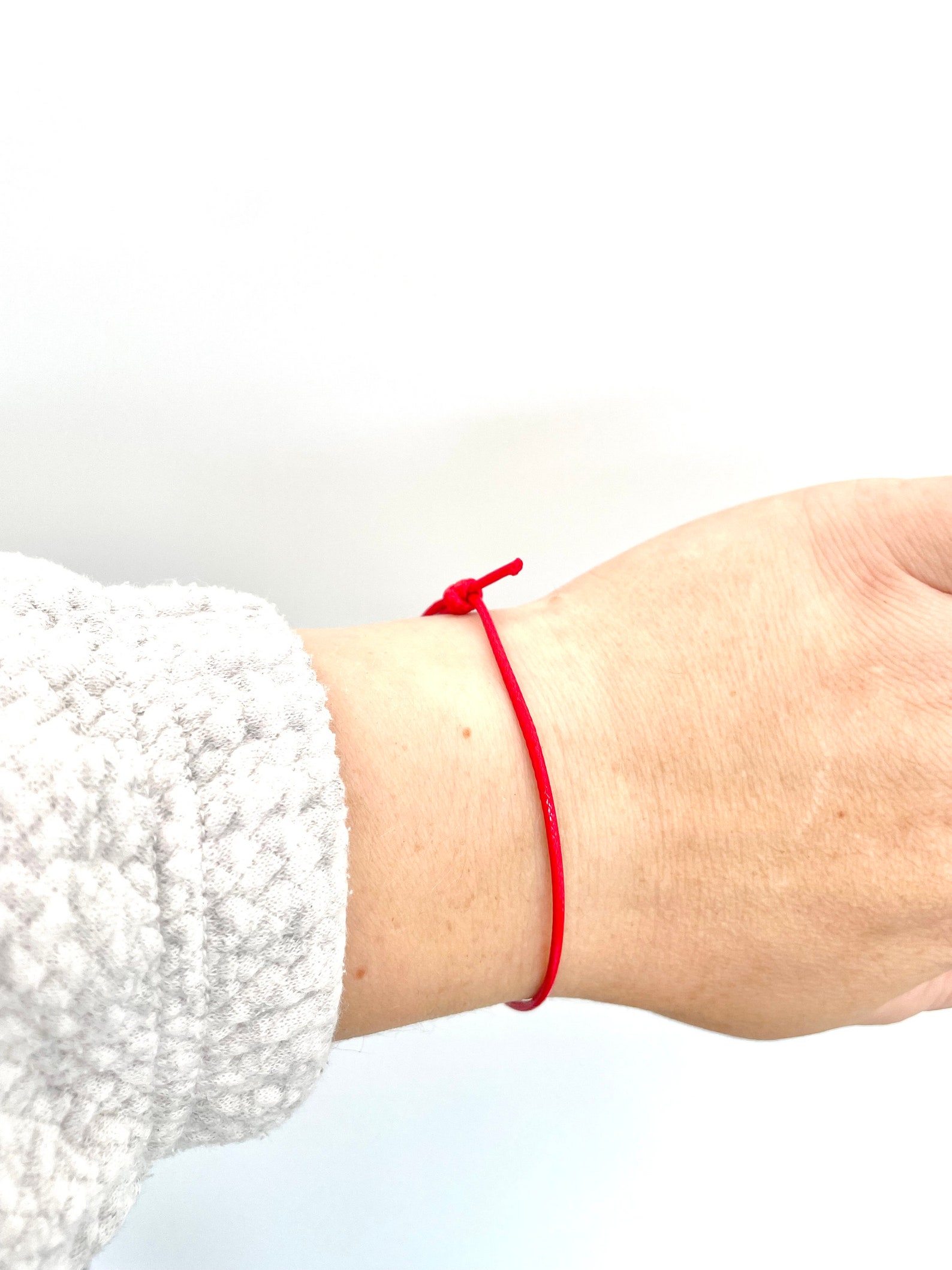 2 X Red String Bracelet, Red Protection Bracelet, Simple Cord Wish ...