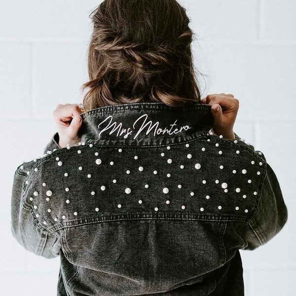 Denim and Pearl Outfit - Etsy