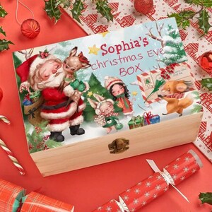 Children's Christmas Eve Box, Personalised Xmas Eve Box,keepsake ...