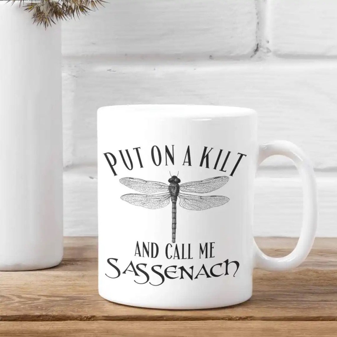 Outlander TV Mug, Sassenach Cup, Ceramic Mug for Outlander Fans, Gift ...