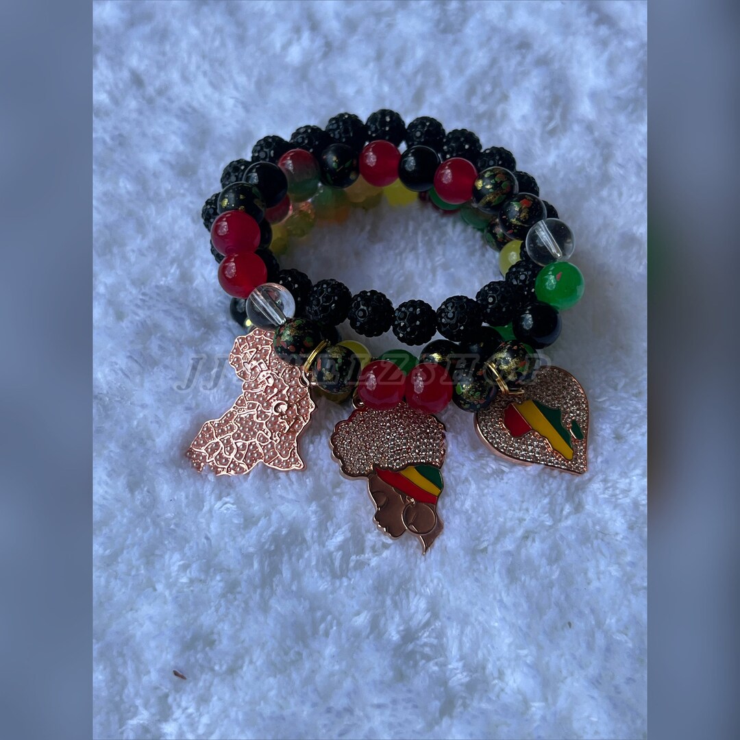 Juneteenth- Freedom Beaded Bracelets - Etsy