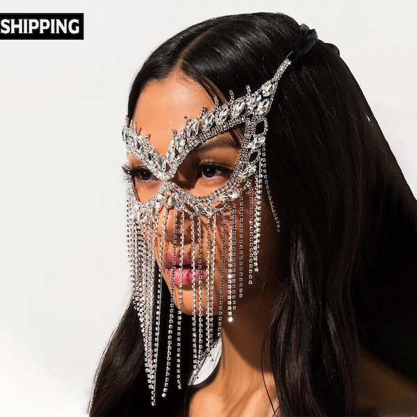 Crystal Mask - Etsy