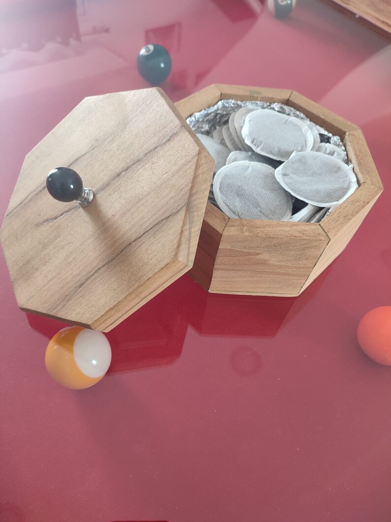 Coffee Box Made of Oiled Beech Solid Wood - Etsy