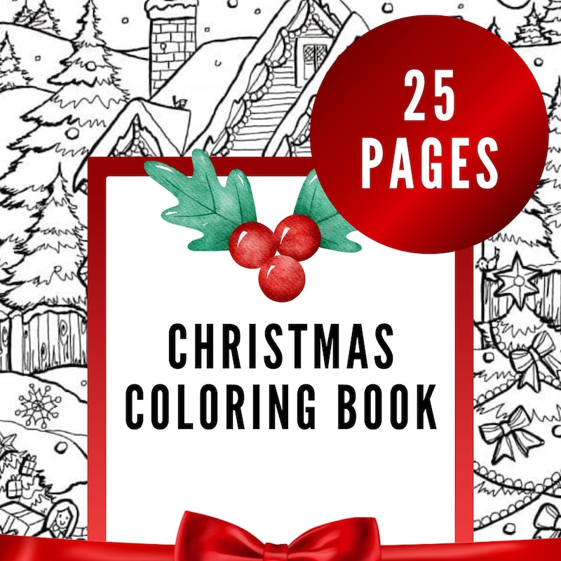 Digital Coloring Pages - Etsy