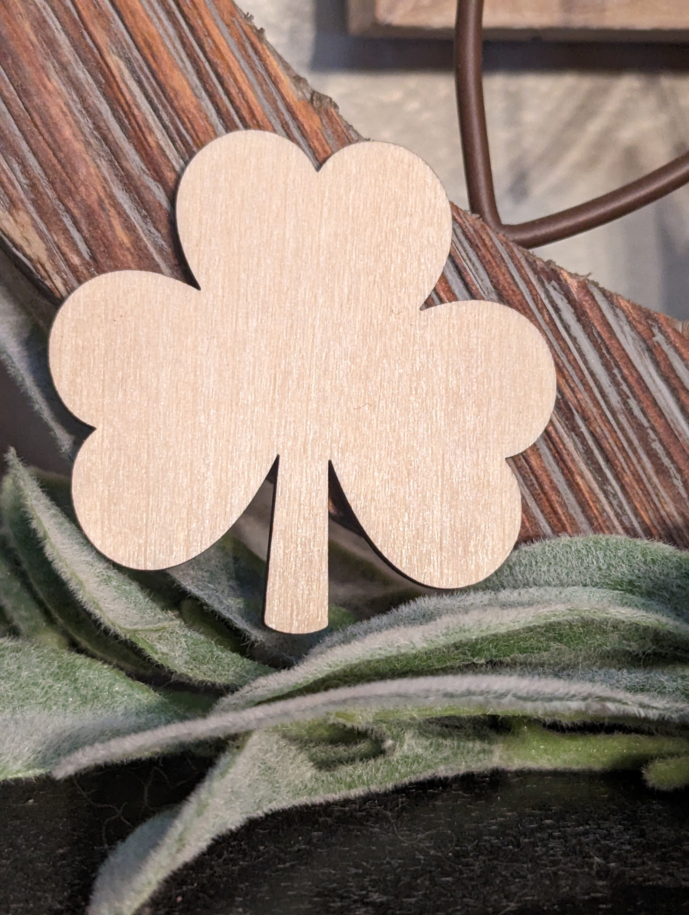 Laser Cut Shamrock, Wood Shamrock, Clover, Shamrock Cut Out, St ...