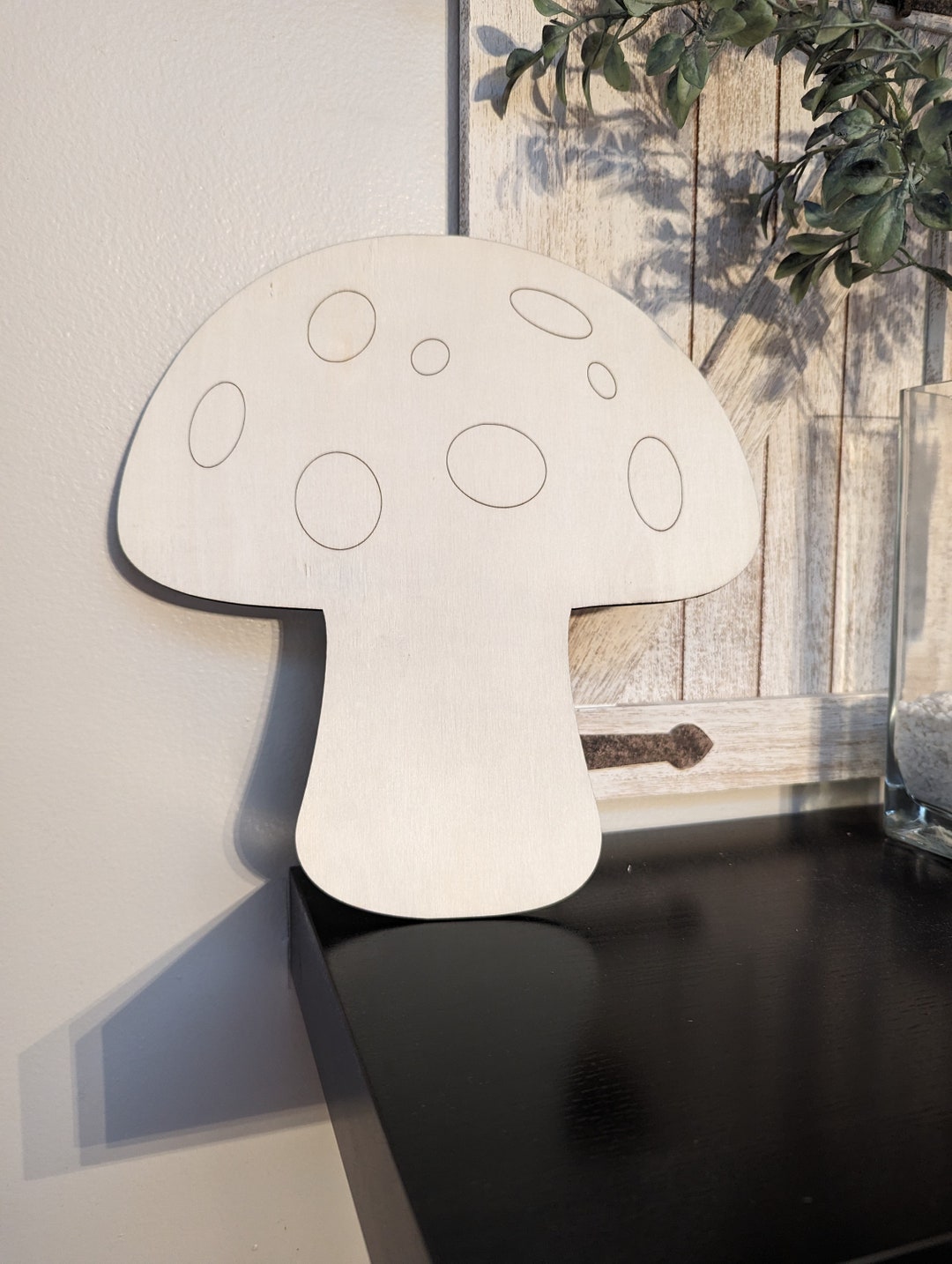 Mushroom, Laser Cut Wood - Etsy