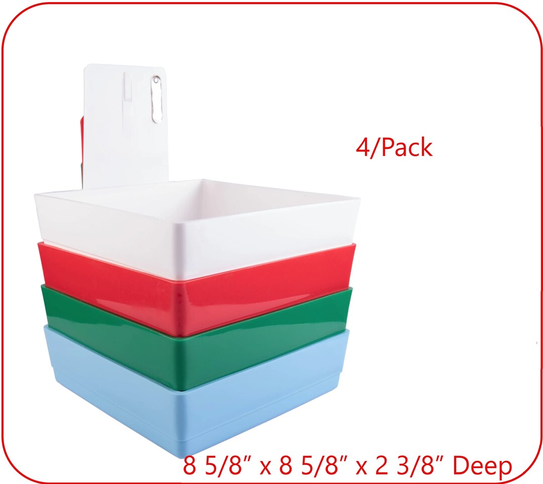 Lab Pans Ortho Laboratory Pans, Large Pans - 4 Pack (assorted Colors) 8 ...