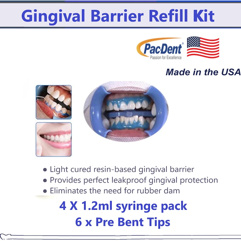 Dental Gingival Gel Dam Barrier Gum Protector Syringe for Teeth ...