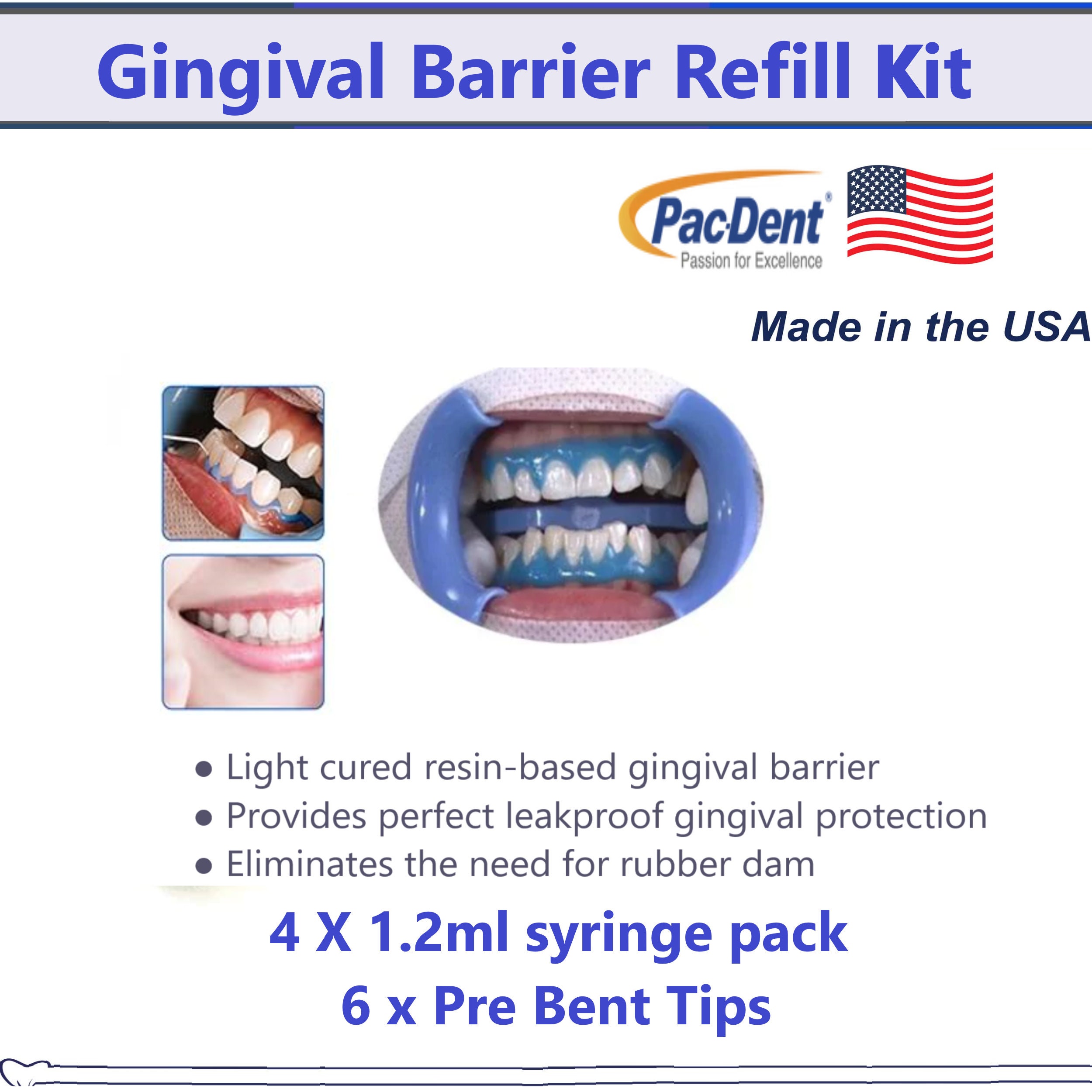 Dental Gingival Gel Dam Barrier Gum Protector Syringe for Teeth ...
