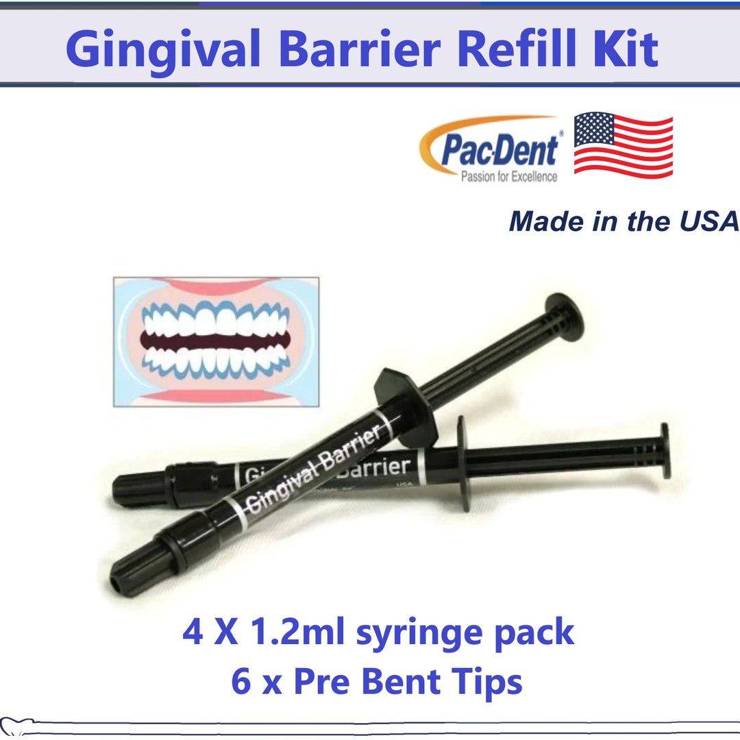 Dental Gingival Gel Dam Barrier Gum Protector Syringe for Teeth ...