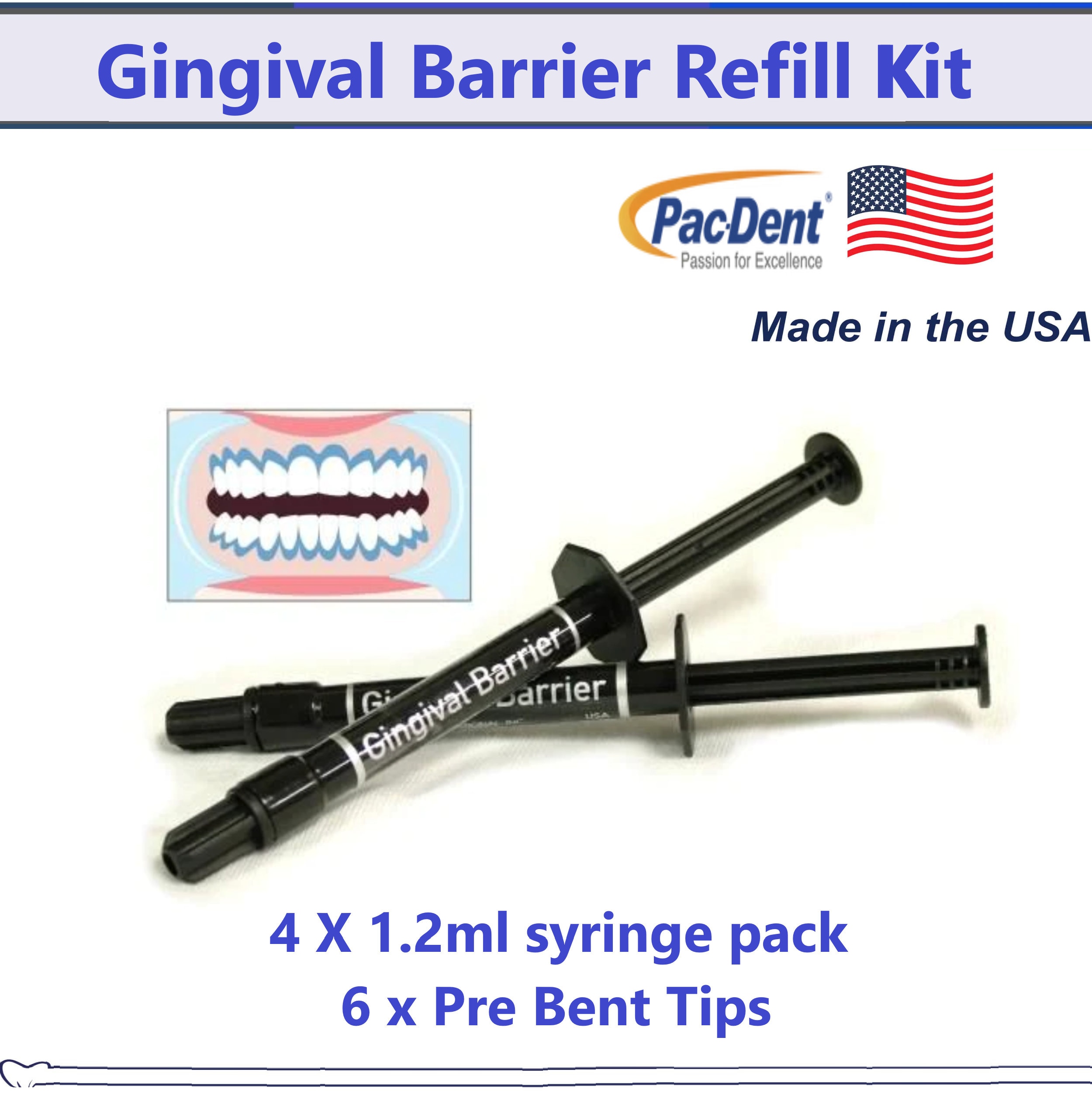 Dental Gingival Gel Dam Barrier Gum Protector Syringe for Teeth ...