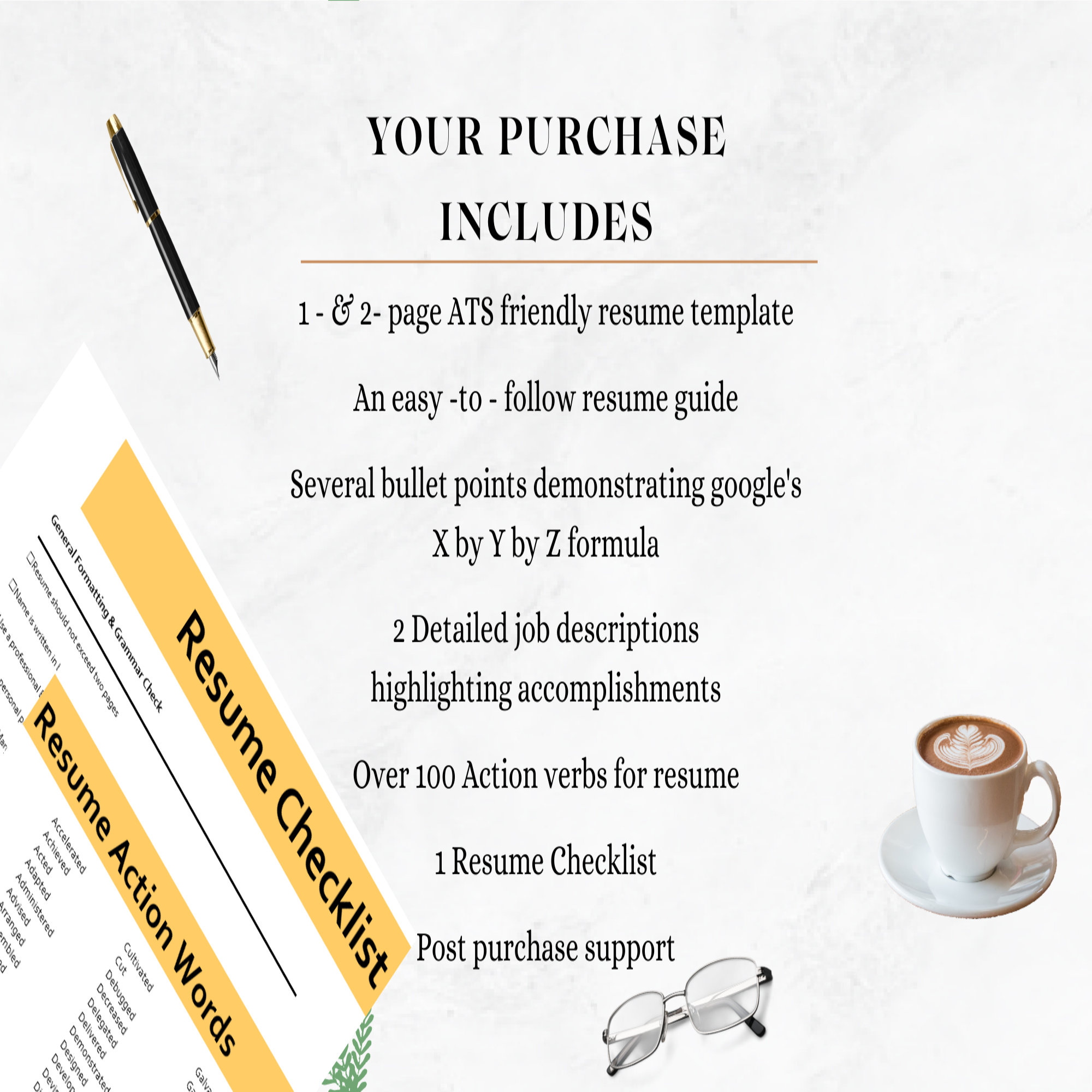 Customer Success Manager Resume, ATS Resume, Professional Resume ...