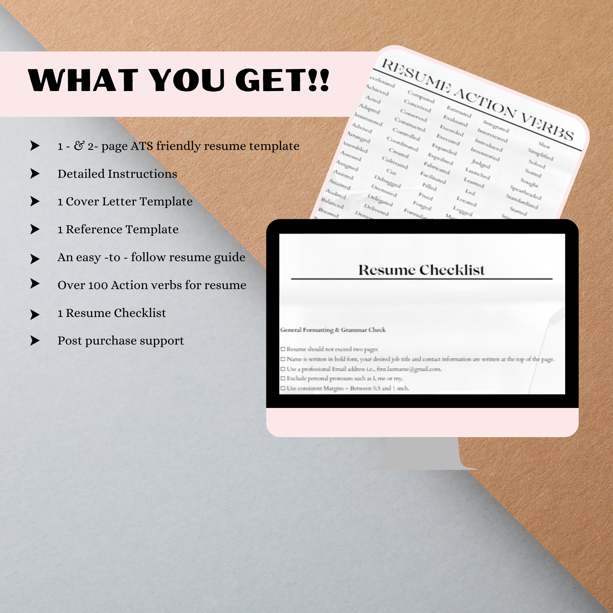 ATS Resume Template ATS Friendly Resume ATS Resume Resume Template Ats ...