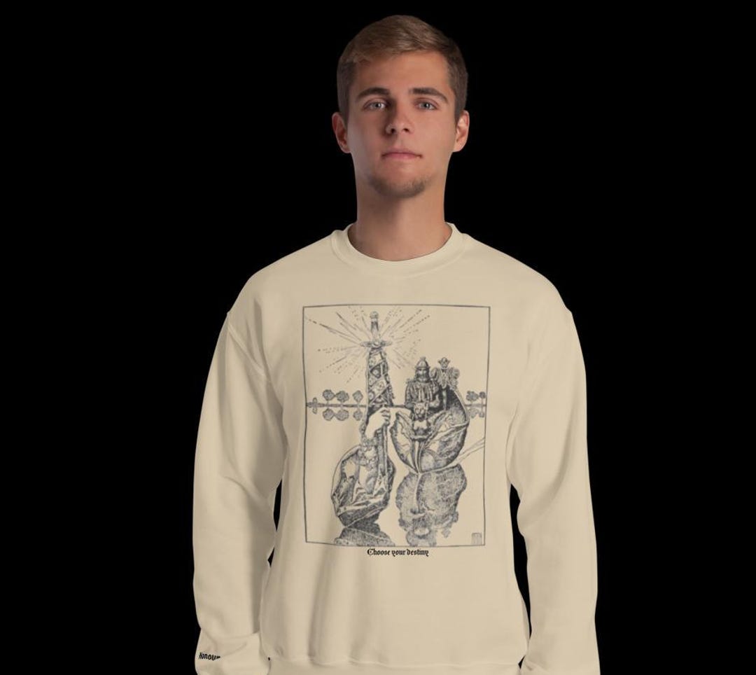 Choose Your Destiny 'excalibur Core' Sweatshirt - Etsy