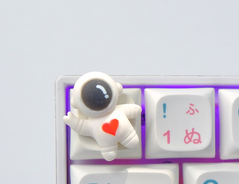 Astronaut Keycap Cherry MX Keycap Mechanical Gaming Keyboard - Etsy