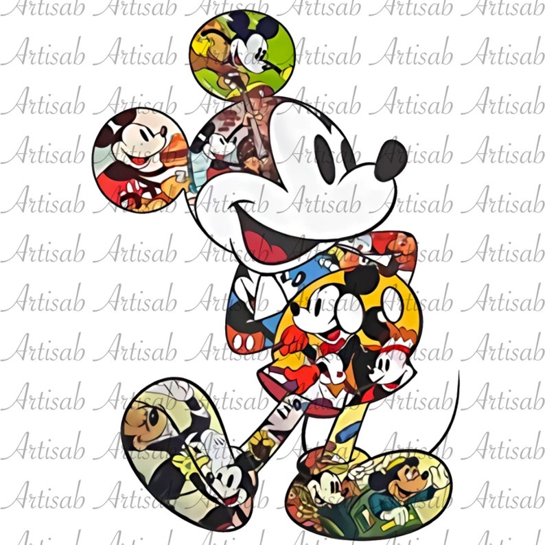 Mickey Png - Etsy