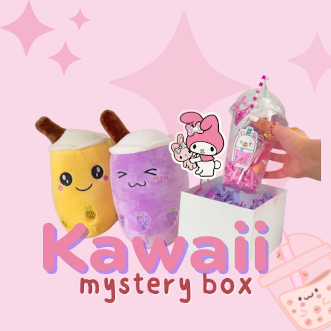 Kawaii Mystery Box My Melody Kuromi Sanrio Kawaii Mystery Stationary ...