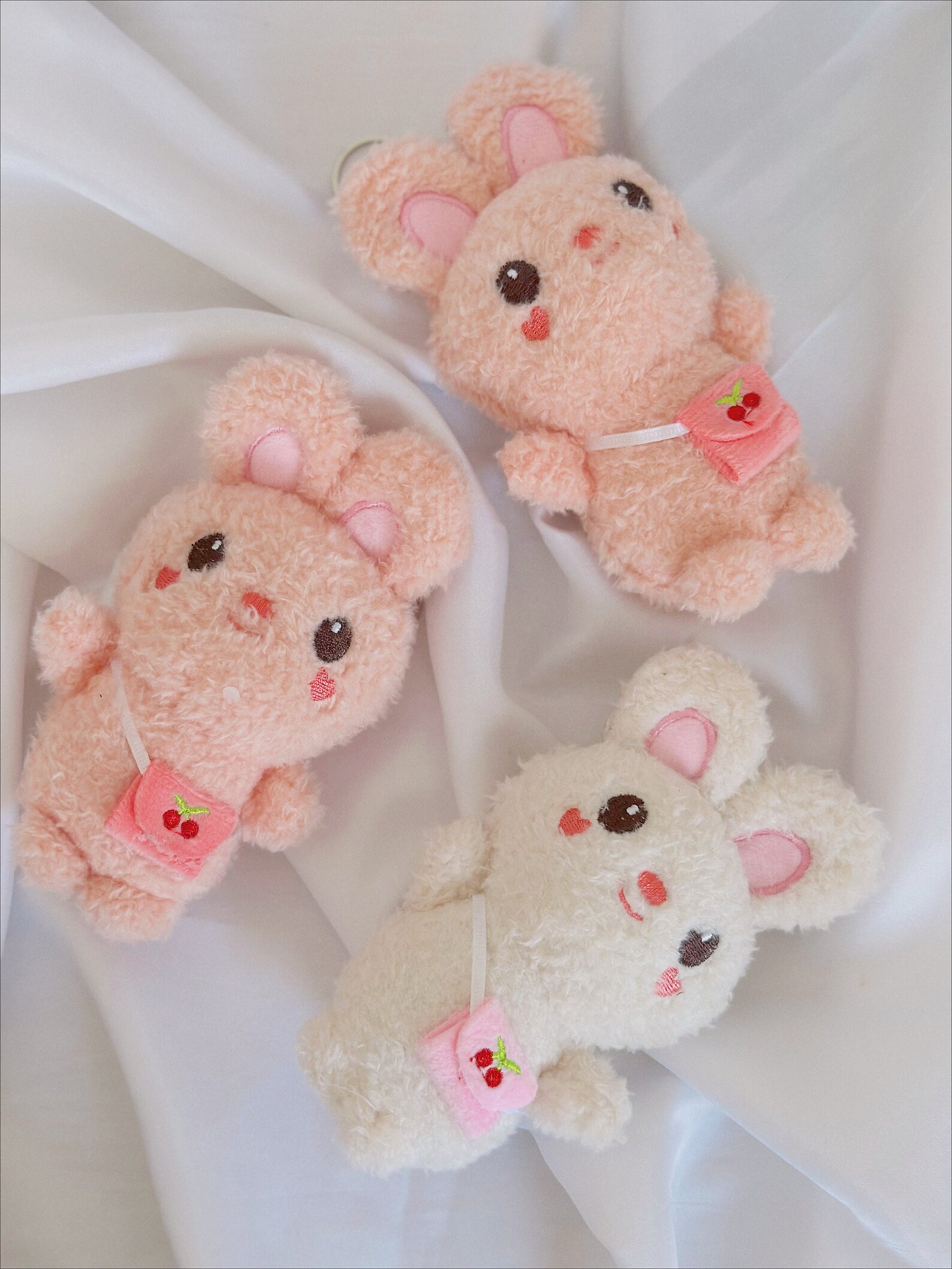 Kawaii Cute Bunny Plush Soft Keychain Plush Cute Bunny Plush Etsy