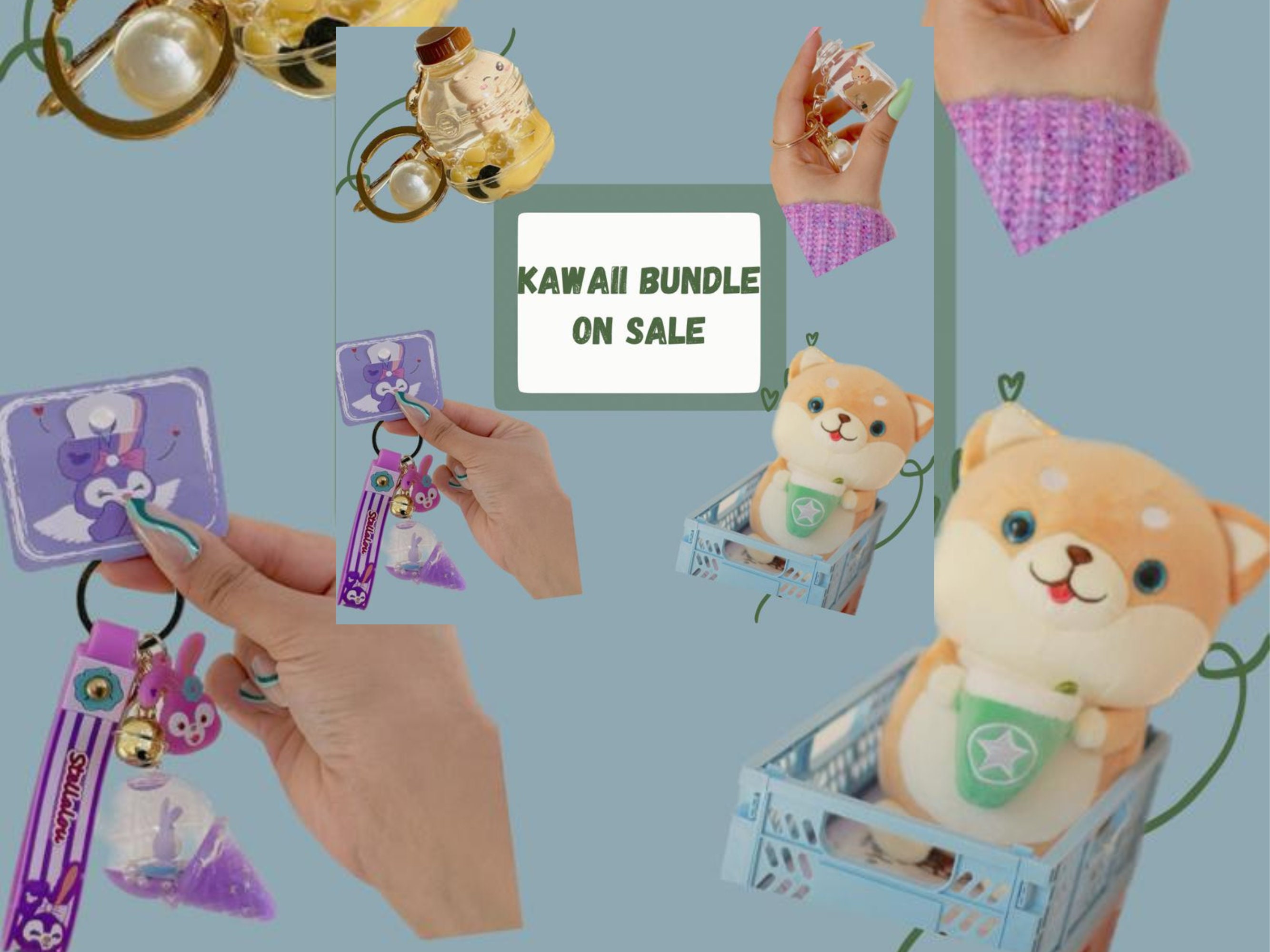 Kawaii Mystery Bundle, Kawaii Mystery Box , Holidays Mystery Bundle ...