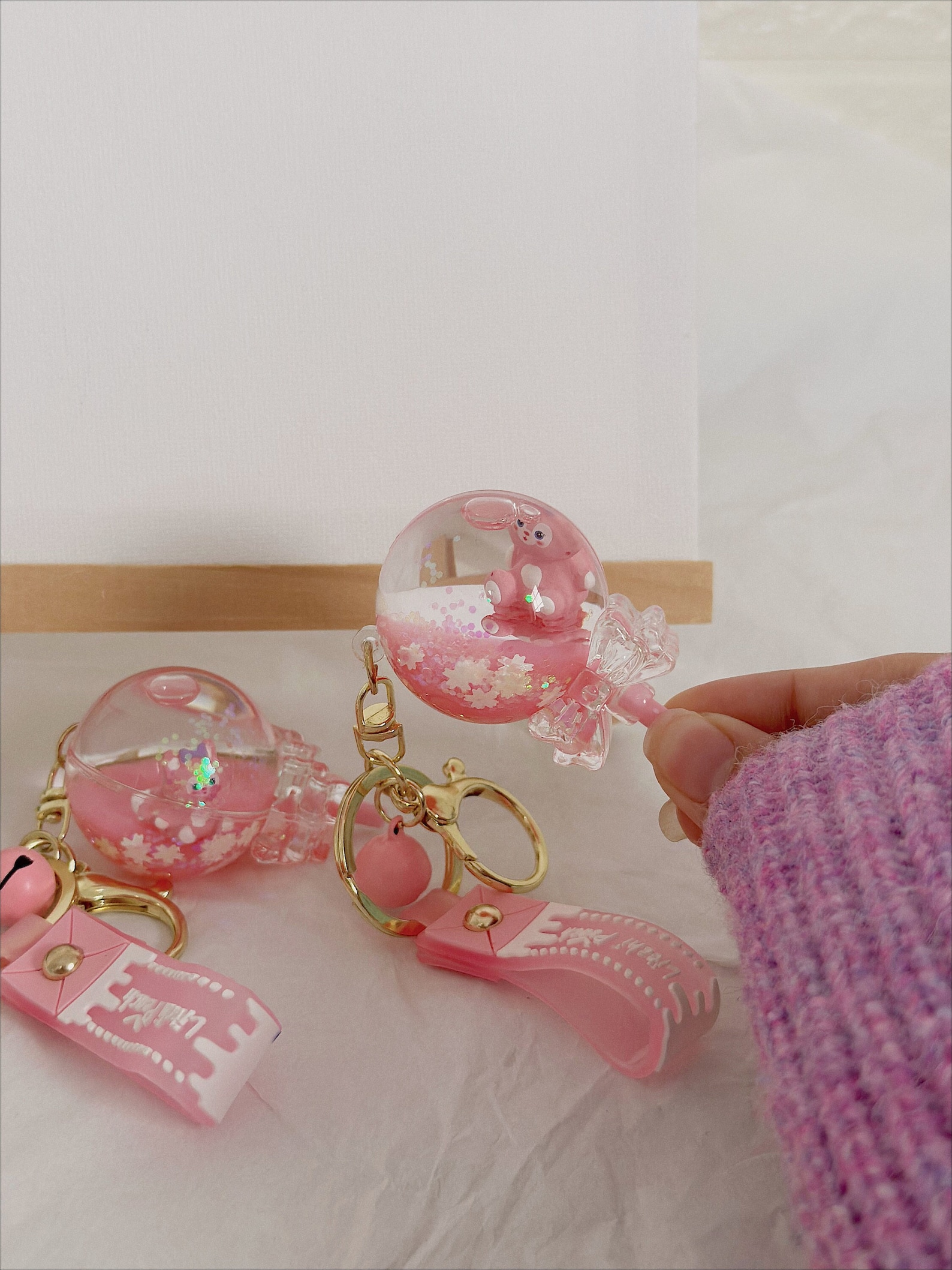 Kawaii Lollipop Keychains Boba Liquid Keychains Boba Tea Bubble Tea ...