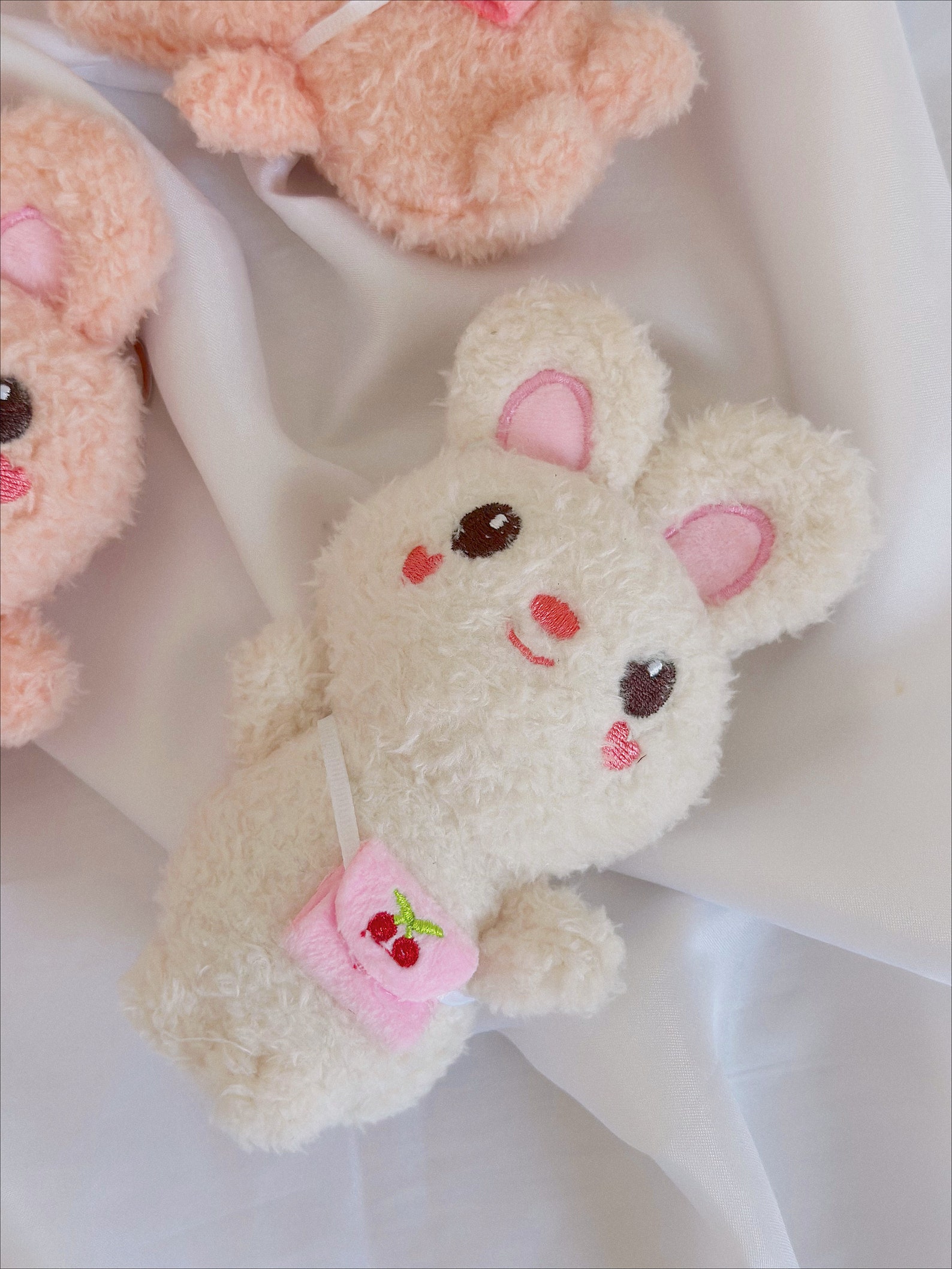 Kawaii Cute Bunny Plush Soft Keychain Plush Cute Bunny Plush Etsy