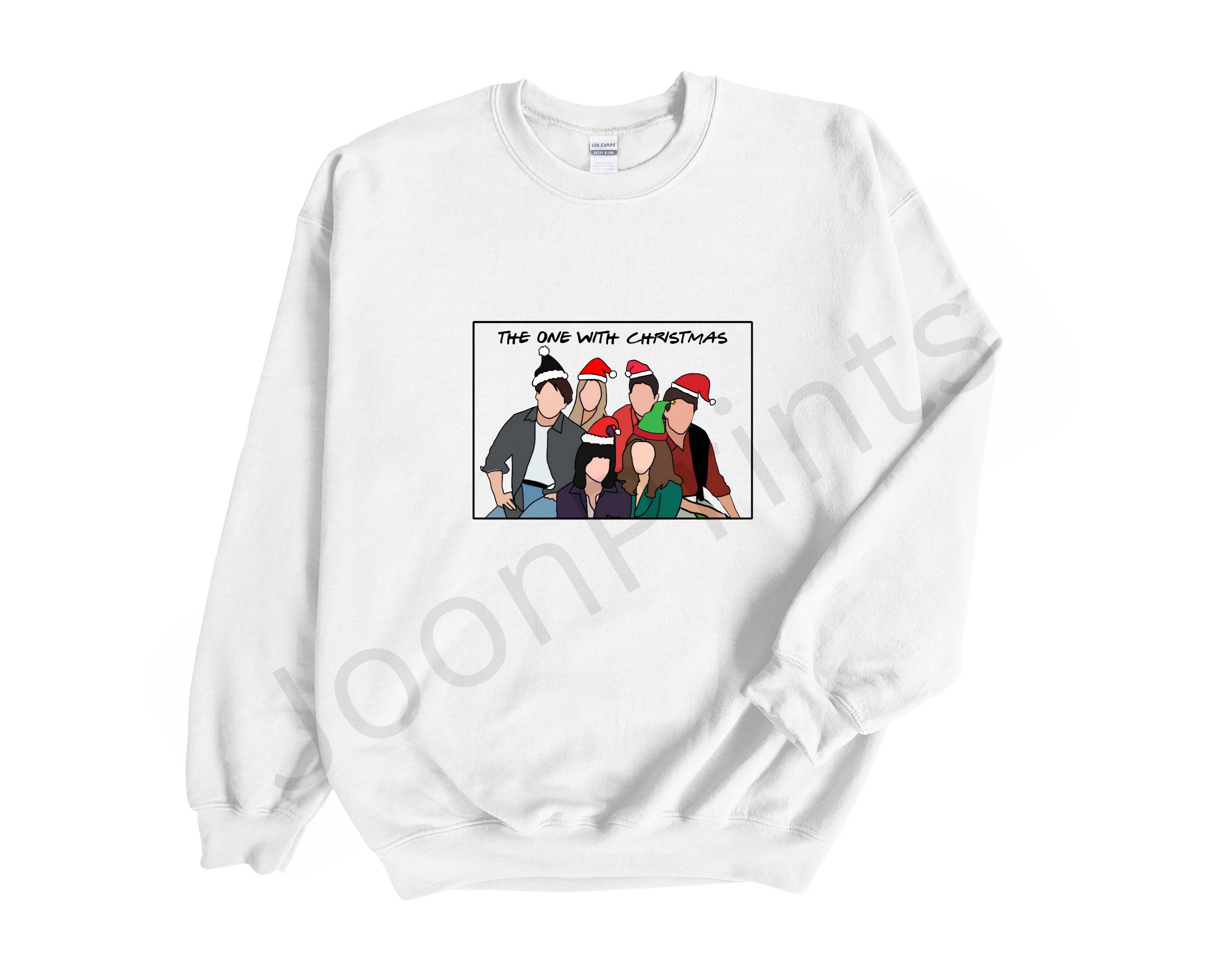 Friends Christmas Sweatshirt, Friends Sweatshirt, Friends TV Show, Xmas ...