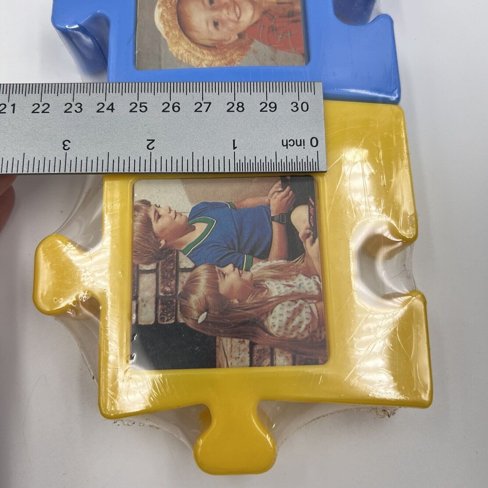 Puzzle Piece Photo Frames Set Autism Awareness Vintage Sealed NOS - Etsy