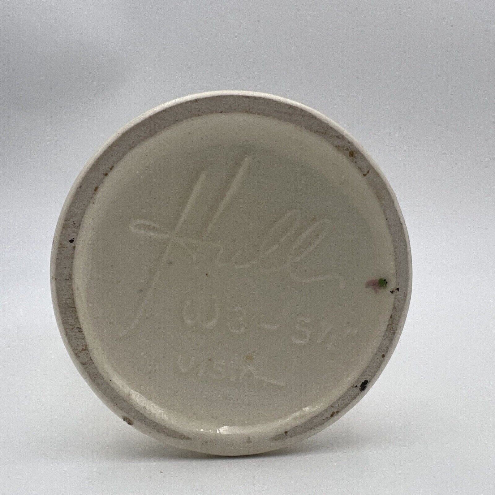 Vintage Hull USA Handled Vase Pitcher Signed Flower W3-5.5 - Etsy