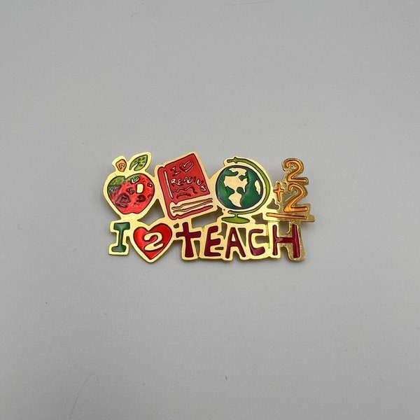 Teacher Brooch - Etsy
