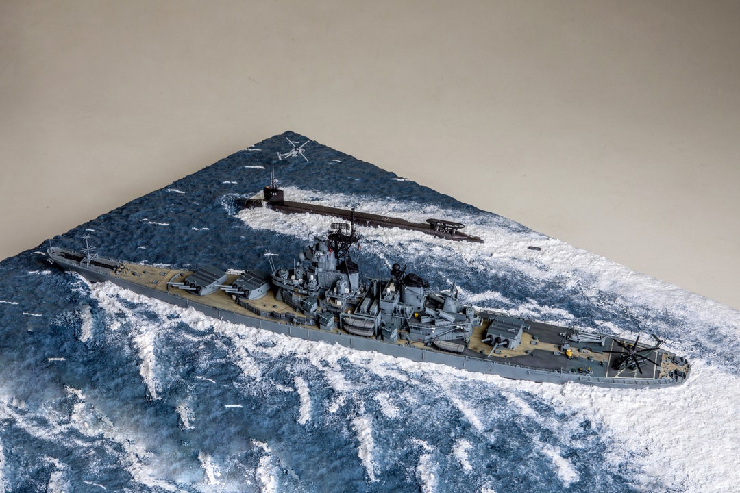 USS New Jersey & USS Ohio - 1/350 Scale - Etsy