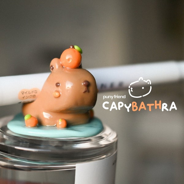Capybara Mini Trinket Dish Cute Capybara Desk Buddy Clay - Etsy Canada