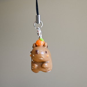 Mini Capybara capybathra Yuzu Polymer Clay Phone - Etsy Canada