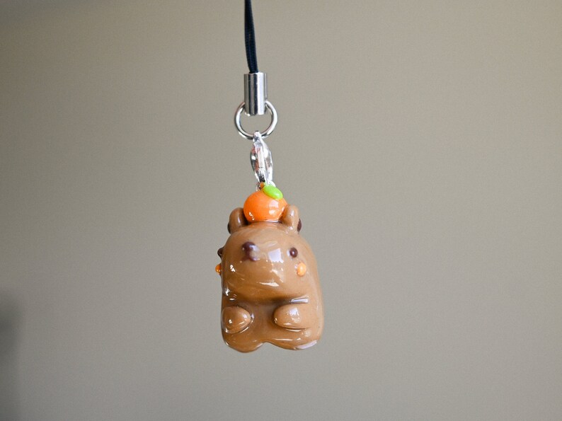 Mini Capybara capybathra Yuzu Polymer Clay Phone - Etsy Canada