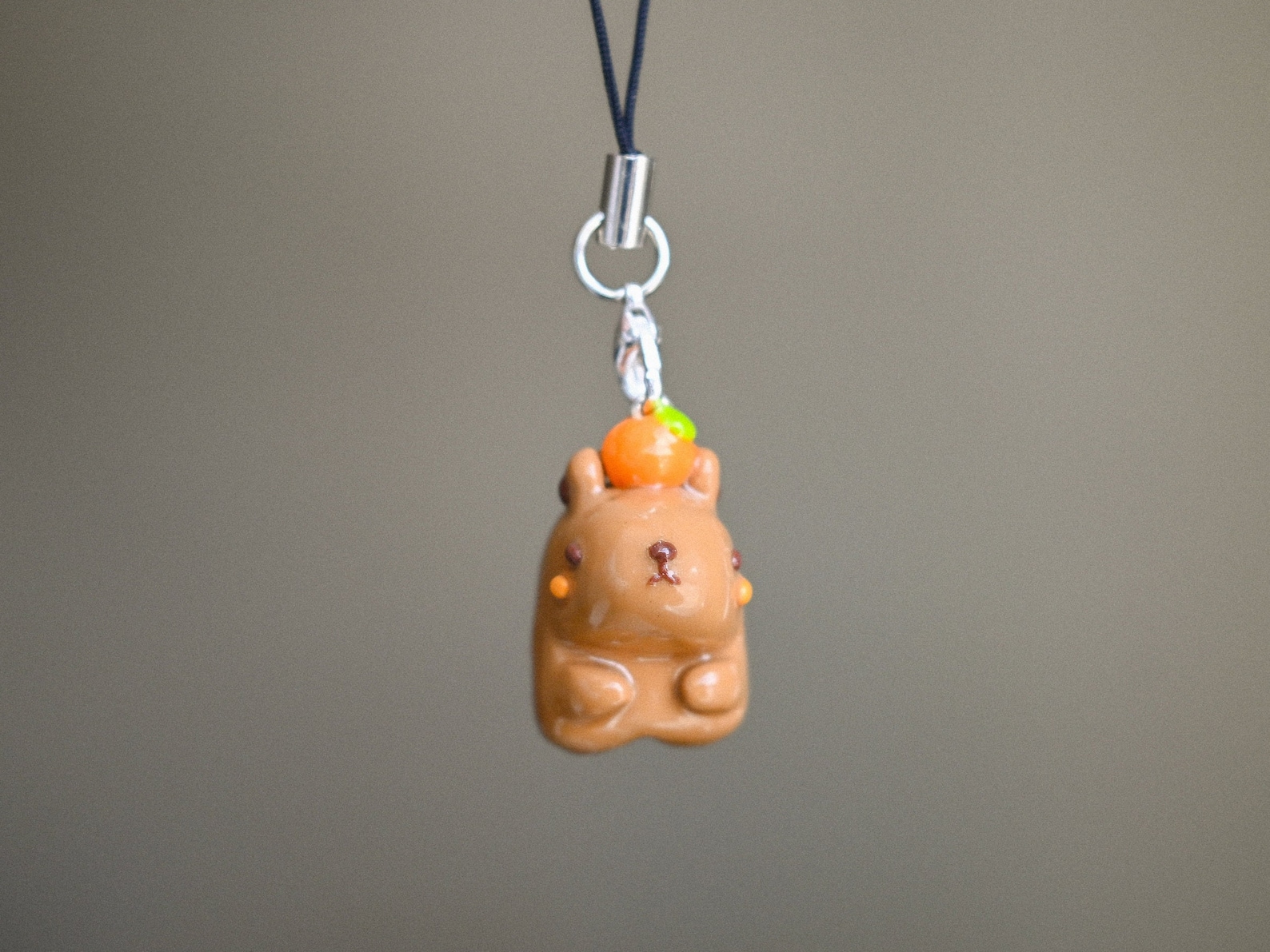Mini Capybara capybathra Yuzu Polymer Clay Phone - Etsy Canada