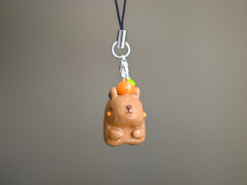 Mini Capybara capybathra Yuzu Polymer Clay Phone - Etsy Canada