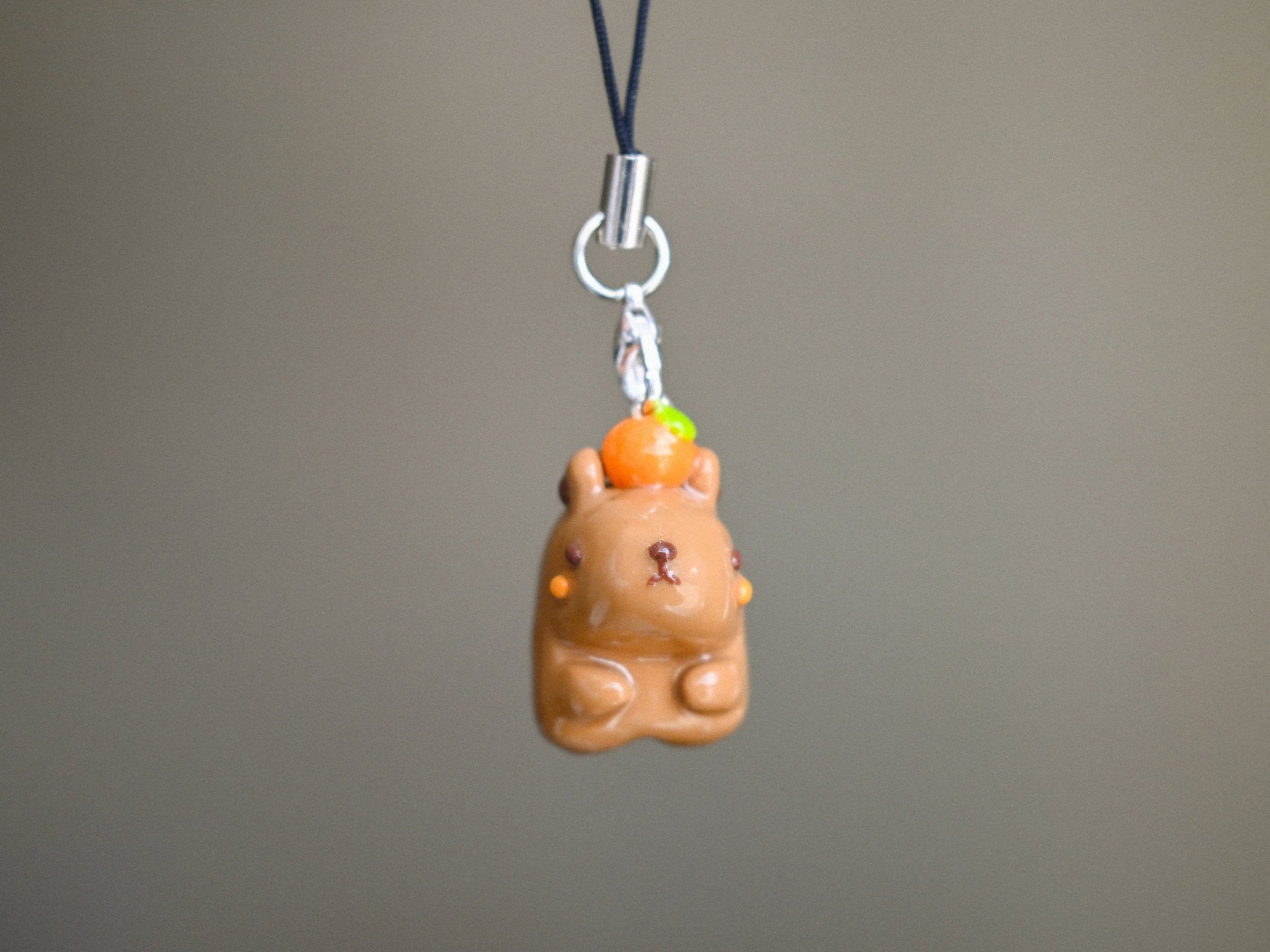 Mini Capybara capybathra Yuzu Polymer Clay Phone - Etsy Canada