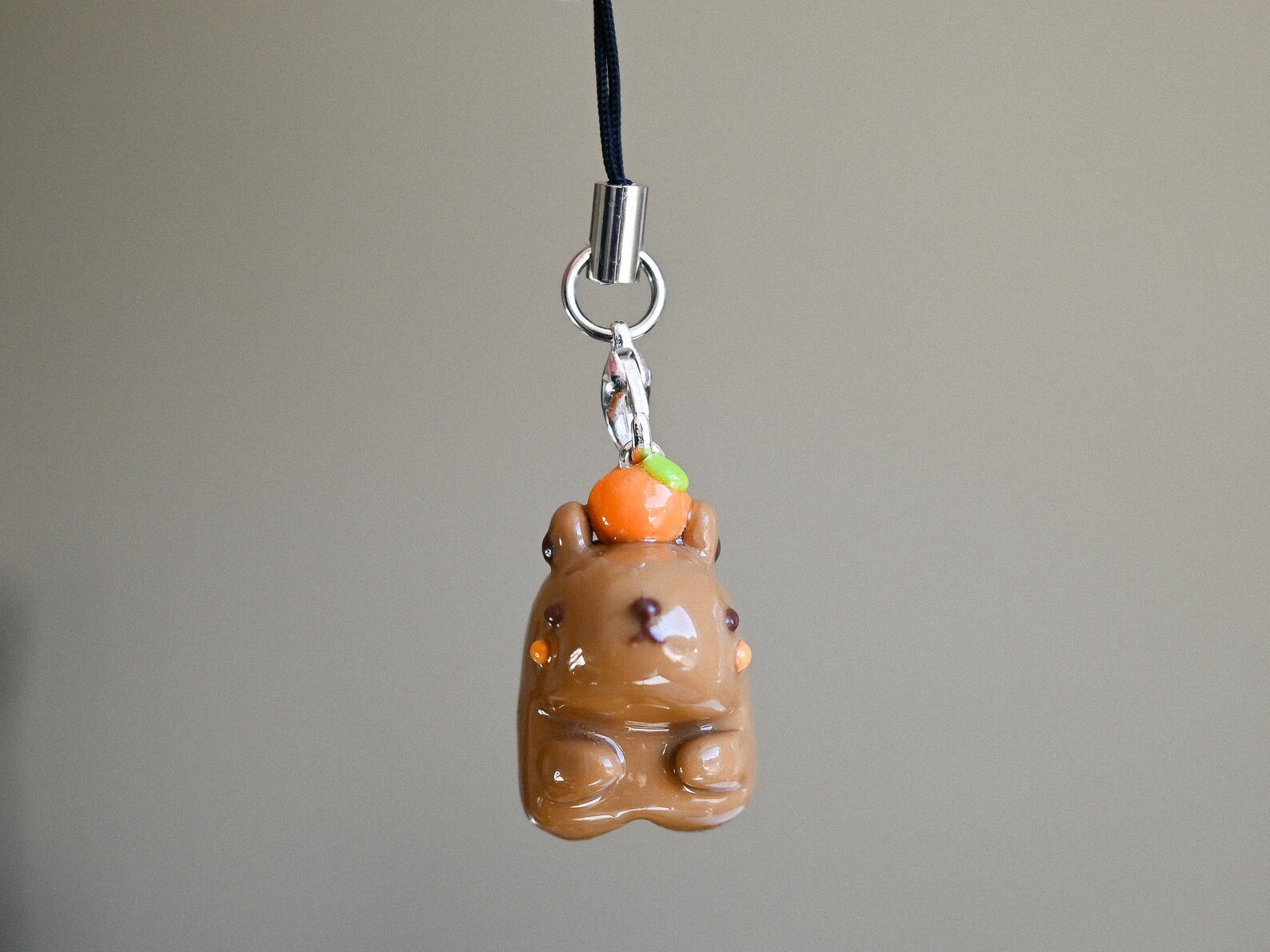 Mini Capybara capybathra Yuzu Polymer Clay Phone - Etsy Canada