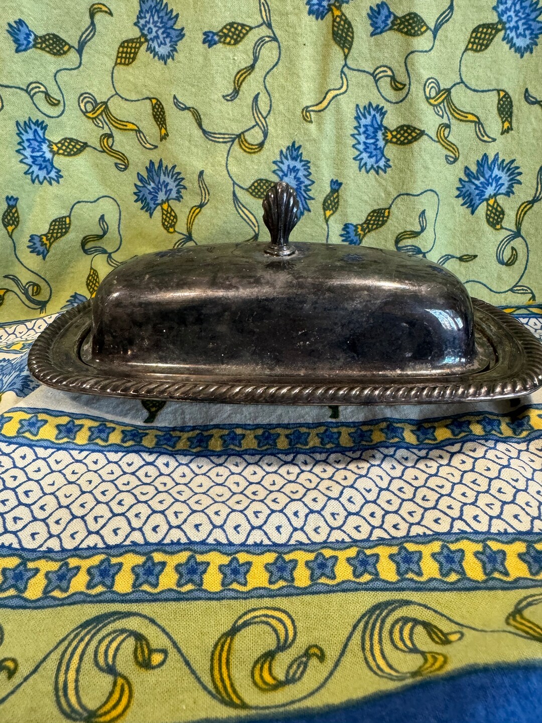 Vintage Silverplate Butter Dish With Cover - Etsy