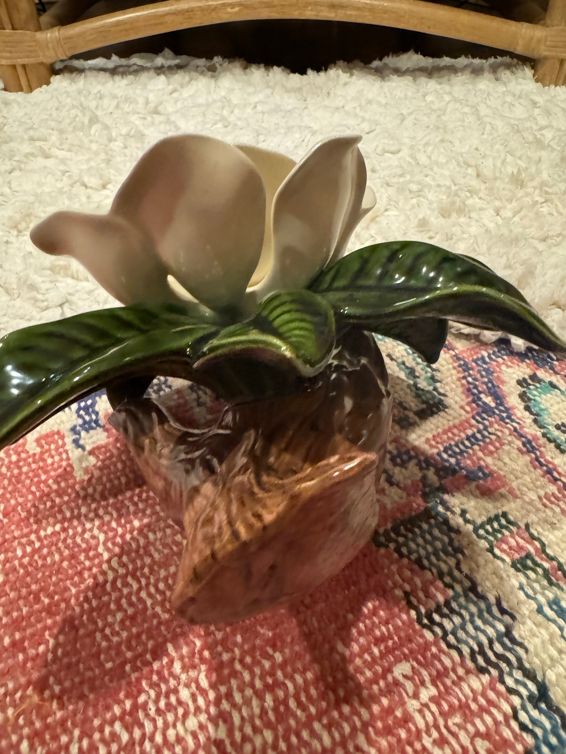 Vintage Ceramic Magnolia Jamar-mallory Studio Shelf Mold - Etsy