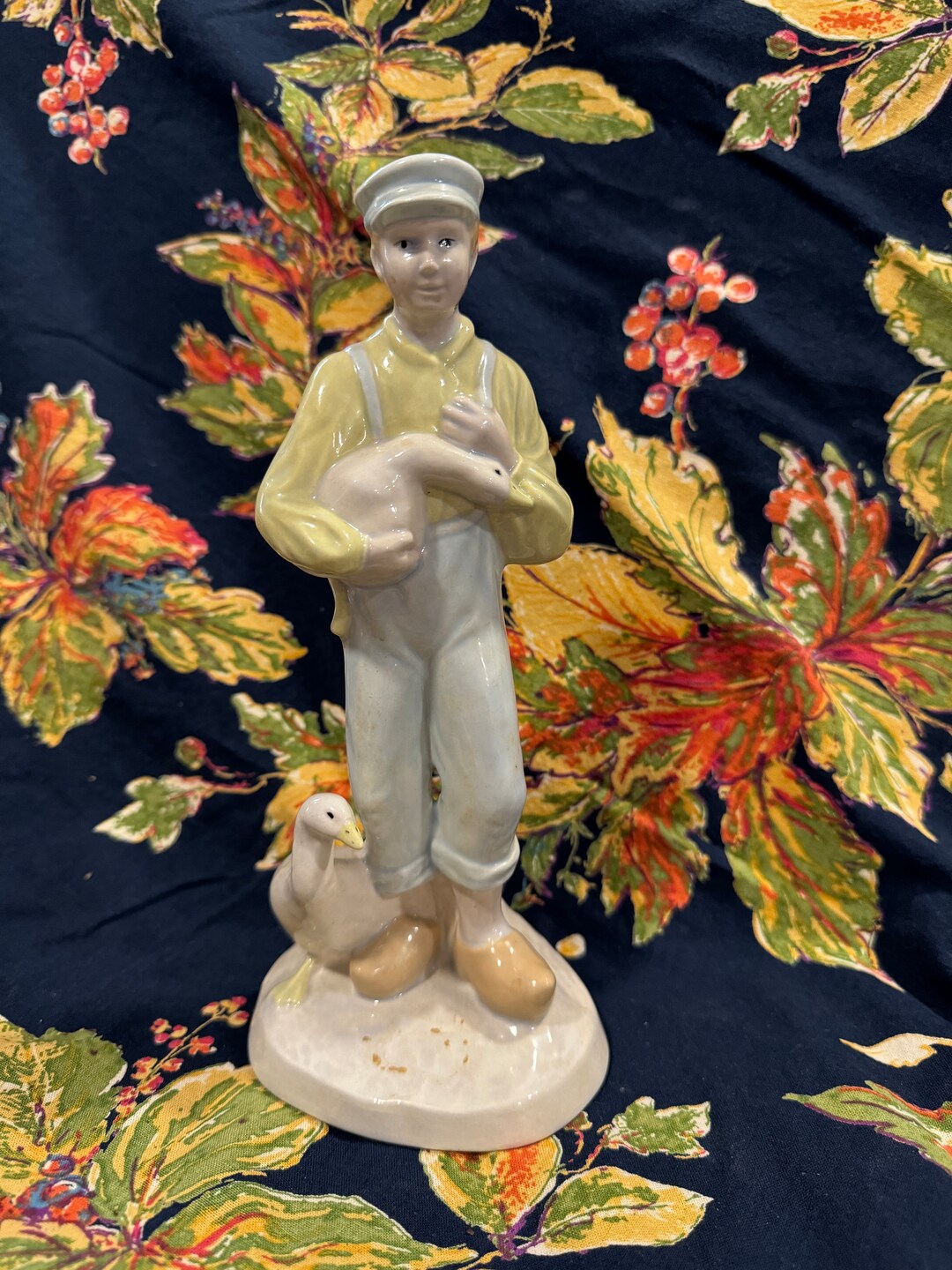 Vintage 1975 Duncan Ceramic L Holmes 90 Dutch Boy & Ducks Figurine - Etsy