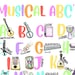 DIGITAL DOWNLOAD Musical Alphabet Educational Poster - Etsy