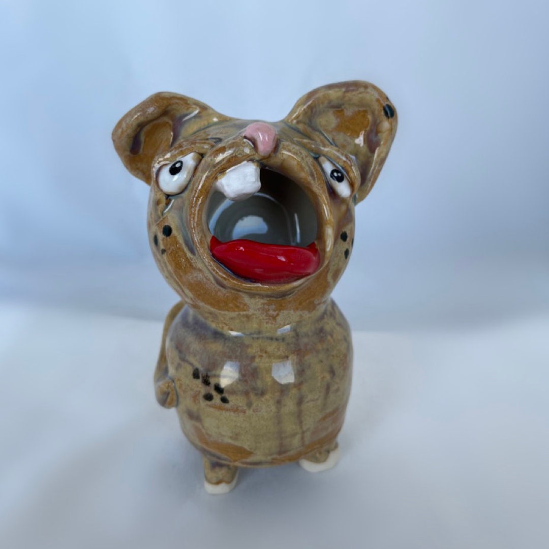 Ceramic Sculpture, Clay Monster, Housewarming Gift, Gift, Ceramic Art ...