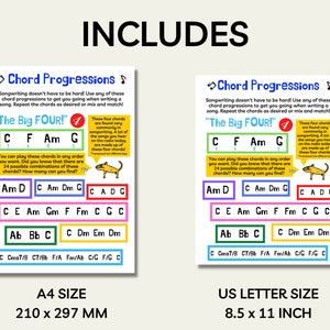 Music Theory, Songwriting Worksheet, Music Worksheet, Chord ...