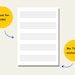 Printable Kids Music Manuscript: Large Staff Paper (a4/letter PDF/PNG ...
