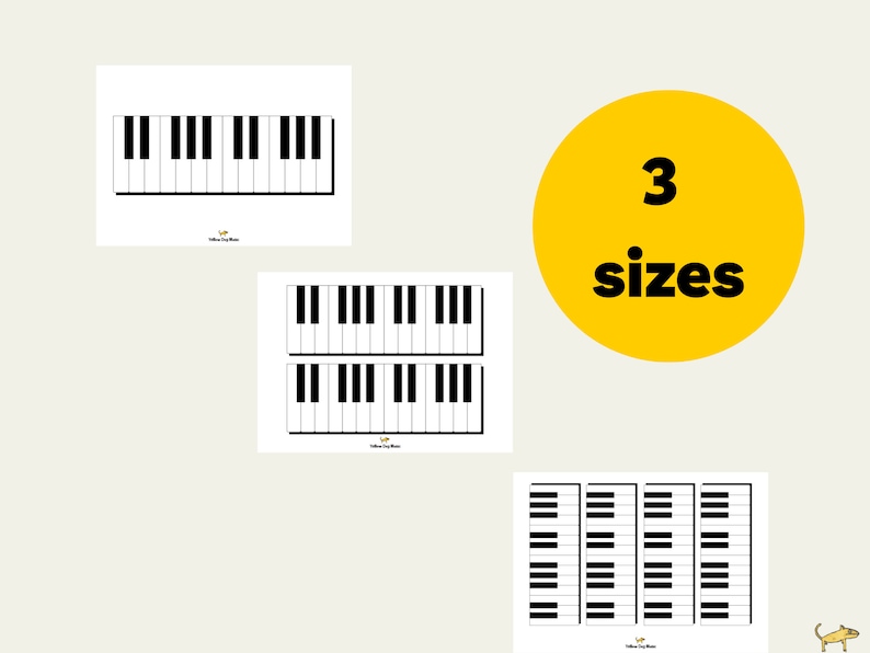 Printable Piano Keys, Music Education, Music Note Value, Music ...