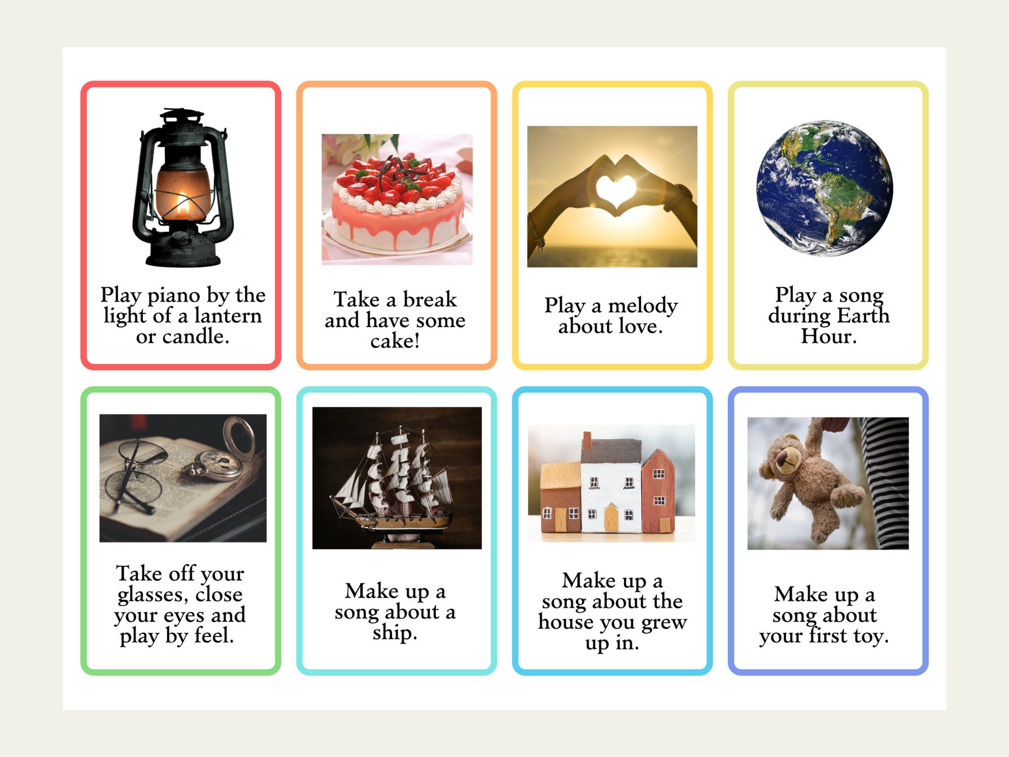 Prompt Cards for Creative Dementia Support, Alzheimer’s Care, Dementia ...