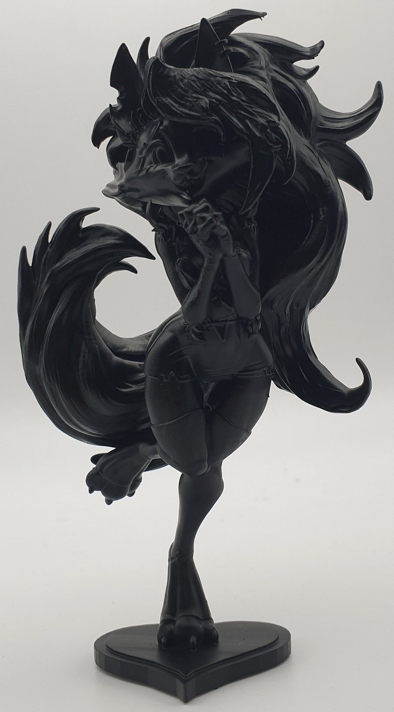 Loona Helluva Boss Hellhound Fanmade - Furry - Garage Kit - Figurine ...