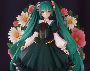 Hatsune Miku Garage Kit by Chuyafactory - Etsy
