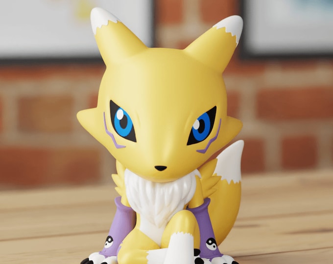 Renamon Chibi From Digimon Tamer Series L | Garagekit | Anime - Etsy